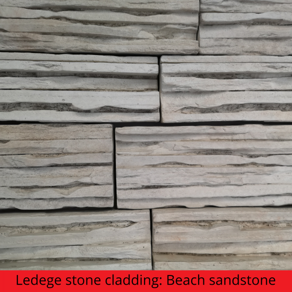 Ledege Stone Cladding-Beach Sandstone1 | Cemstone